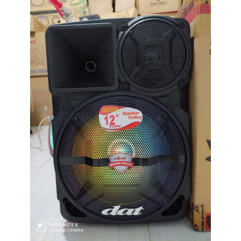 Jual Speaker Dat DT-123 / Speaker Bluetooth Portable DT-123 / Termasuk ...