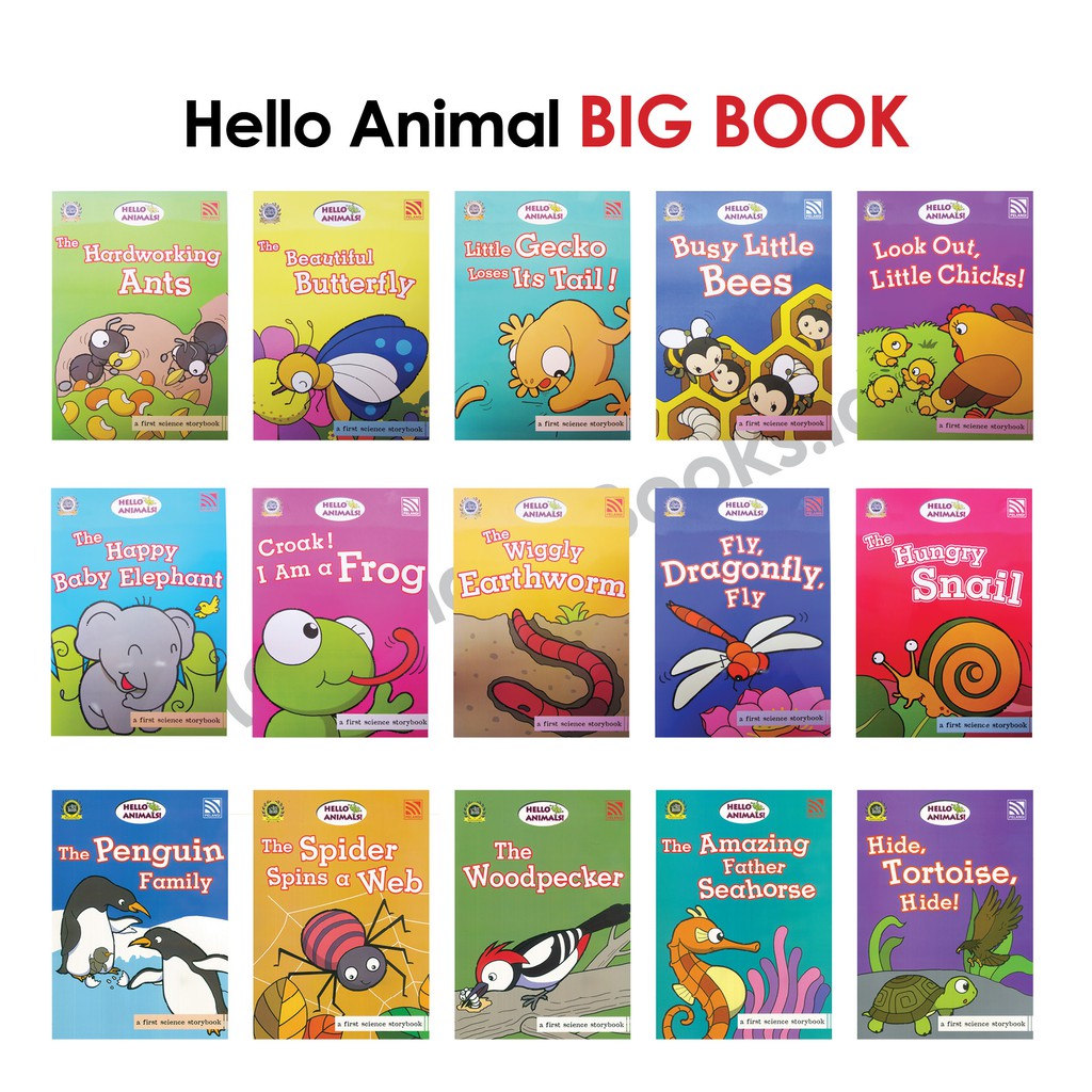 Jual BIG BOOKS: Hello Animals | Shopee Indonesia