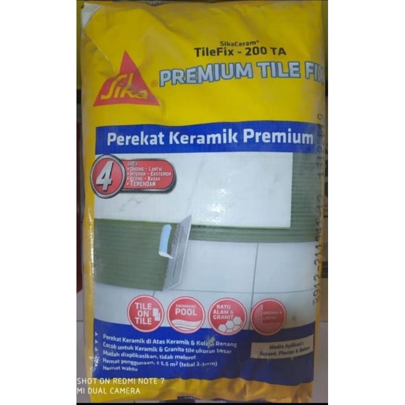 Jual SIKA CERAM TILE FIX 200 TA 25KG | Shopee Indonesia