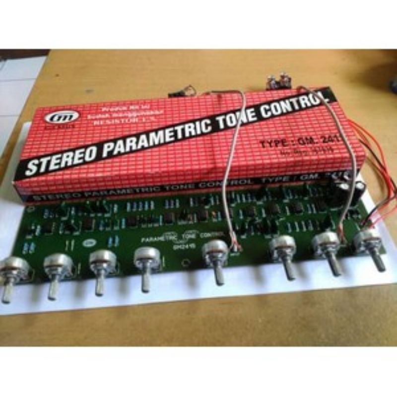 Jual STEREO PARAMETRIC TONE CONTROL GM 2415 DUS MERAH | Shopee Indonesia