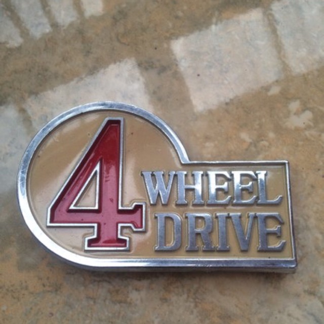 Jual Emblem 4wd hardtop FJ BJ | Shopee Indonesia