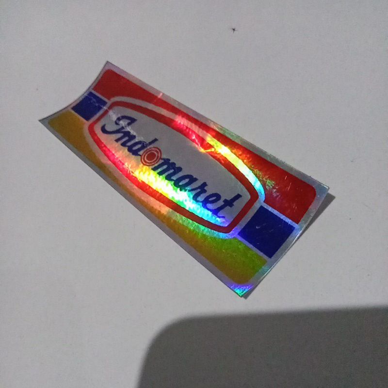 Jual sticker logo Indomaret hologram | Shopee Indonesia