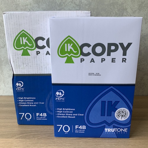 Jual Copy Paper Kertas HVS F4 1 Rim 70 Gsm Fotocopy Print 70gr Ukuran ...
