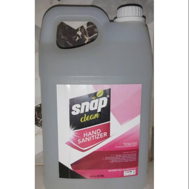 Jual Hand sanitizer snap 4 liter | Shopee Indonesia