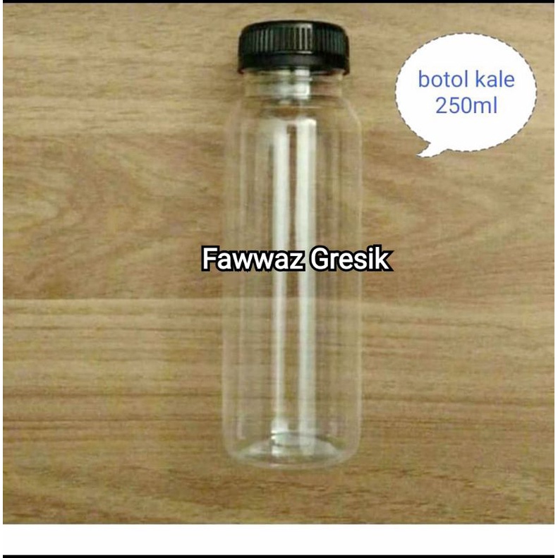 Jual Botol KALE 250ml / botol kale 250 ml botol Jus botol Kopi | Shopee ...