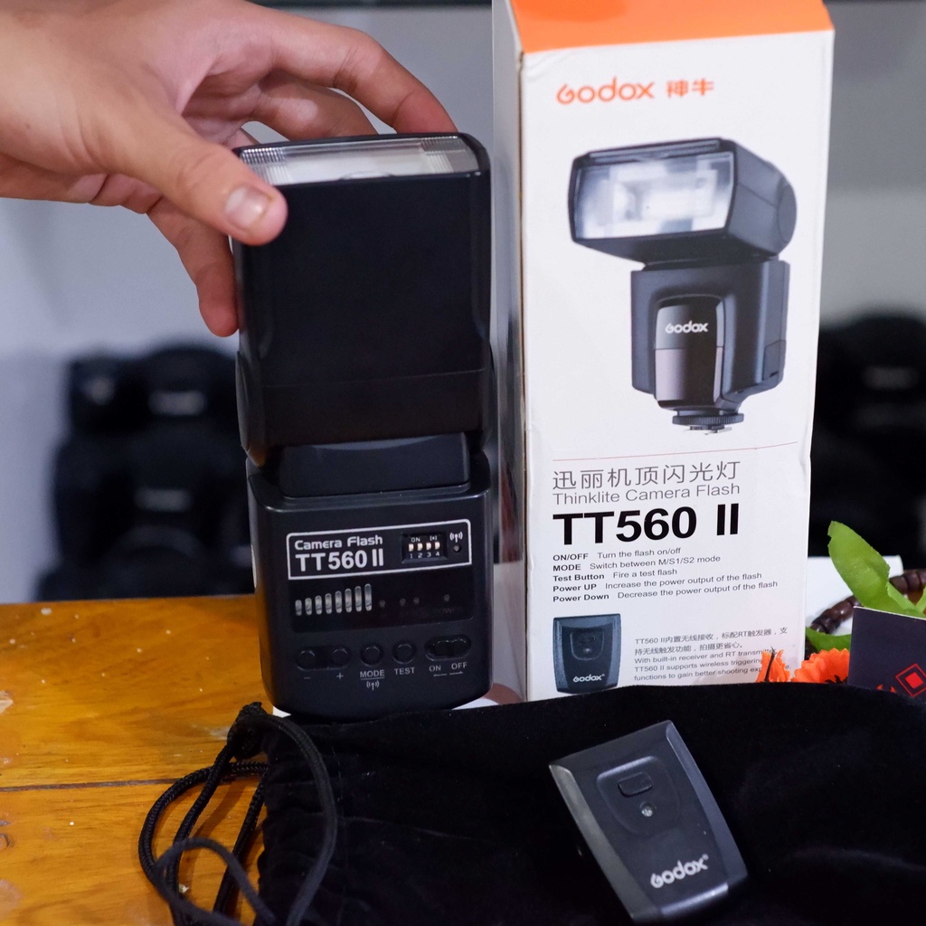 Jual flash GODOX TT560 II for all camera -universal flash | Shopee ...