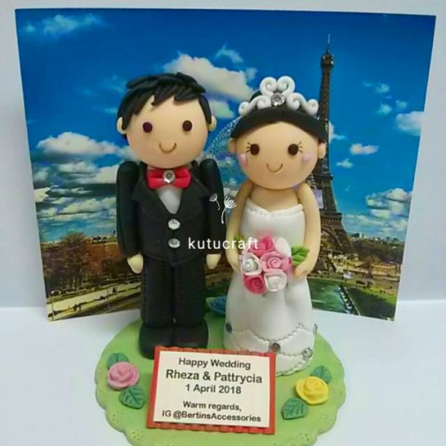 Jual Couple clay figurine (2 orang) | Shopee Indonesia