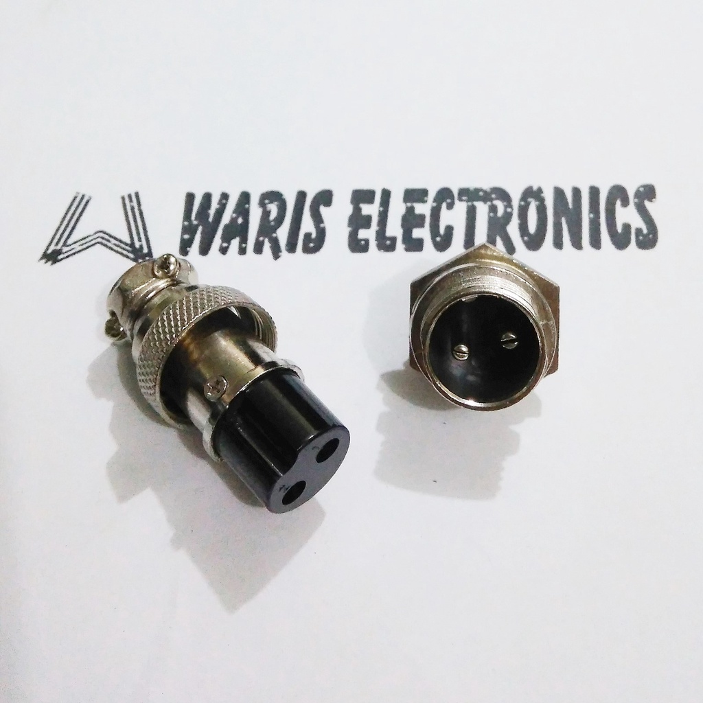 Jual jack connector CB 2 pin kaki | Shopee Indonesia