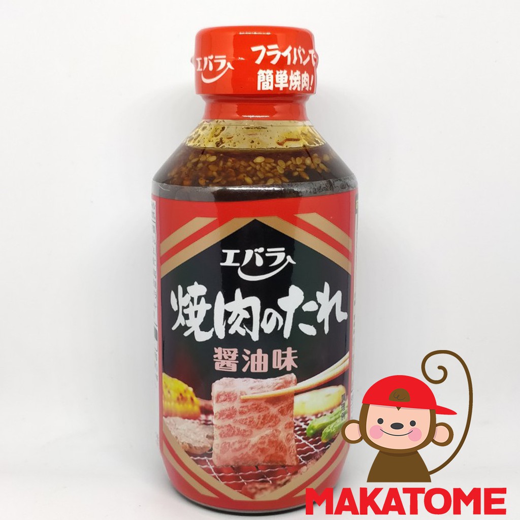 Jual EBARA Yakiniku sauce no tare shoyu merah 300 gr Japan Shoyu Saus ...