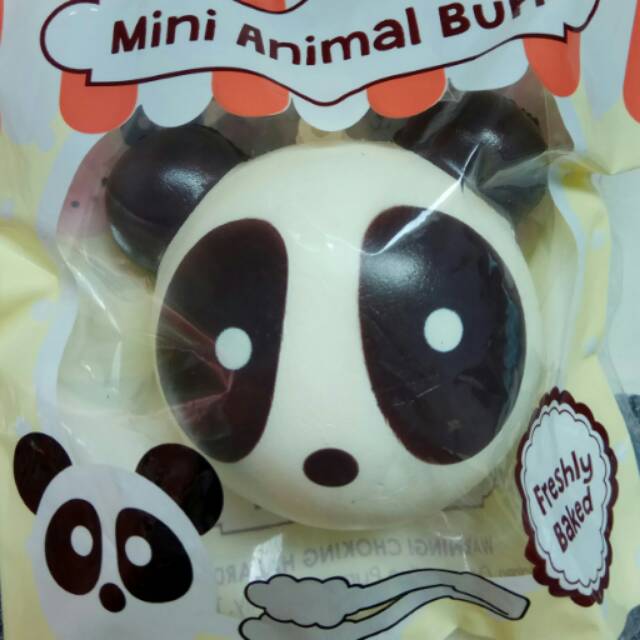 Jual squishy MINI animal bun puni maru - panda | Shopee Indonesia