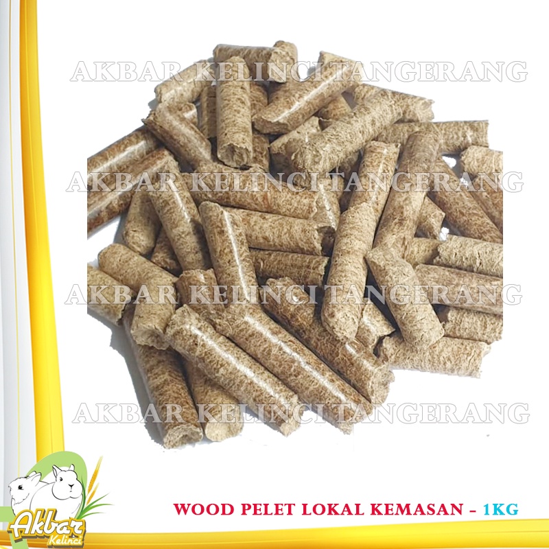 Jual Wood Pelet 1 kg - Wood Pellet Litter - Pelet Kayu - Serbuk Kayu ...
