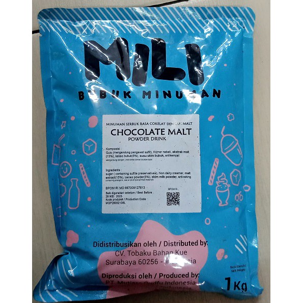 Jual MILI SERBUK Minuman 1kg / Bubuk minuman mili 1 kg aneka rasa all ...