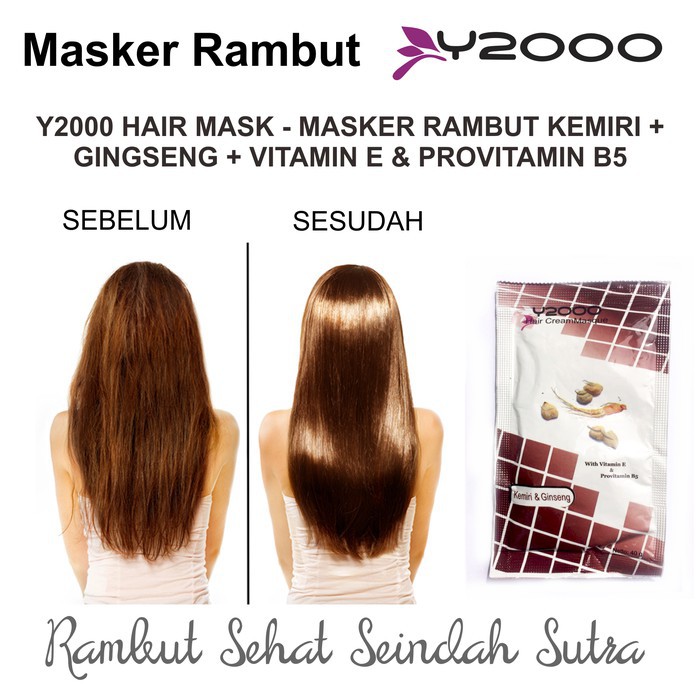 Jual Y2000 Masker rambut | Shopee Indonesia
