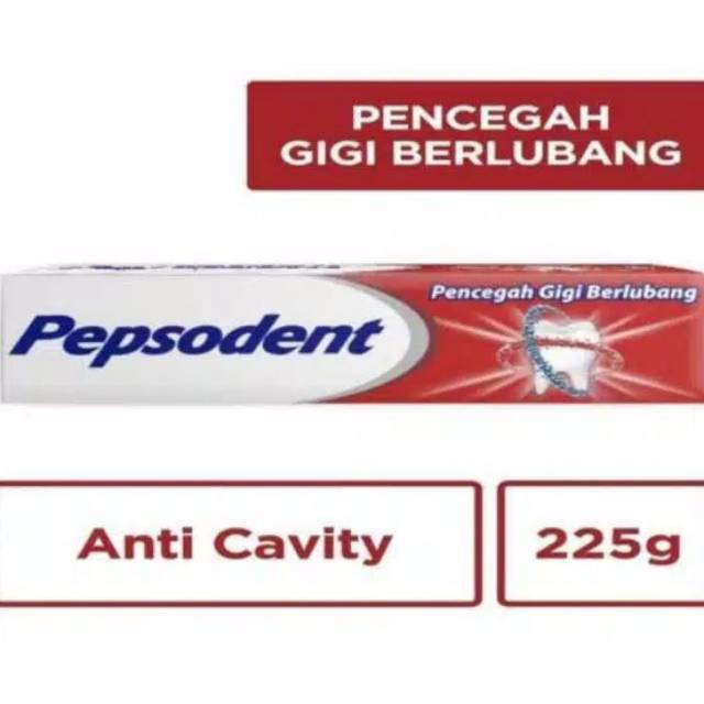 Jual Pepsodent 225 gram pencegah gigi berlubang | Shopee Indonesia