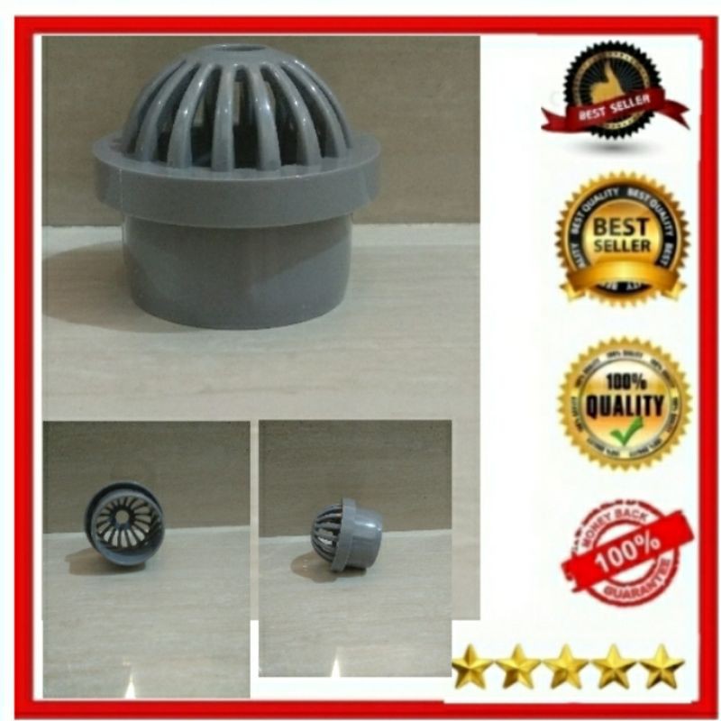 Jual roof drain PVC 3 in-saringan roof drain plastik-saringan Dak pvc-saringan coran | Shopee ...