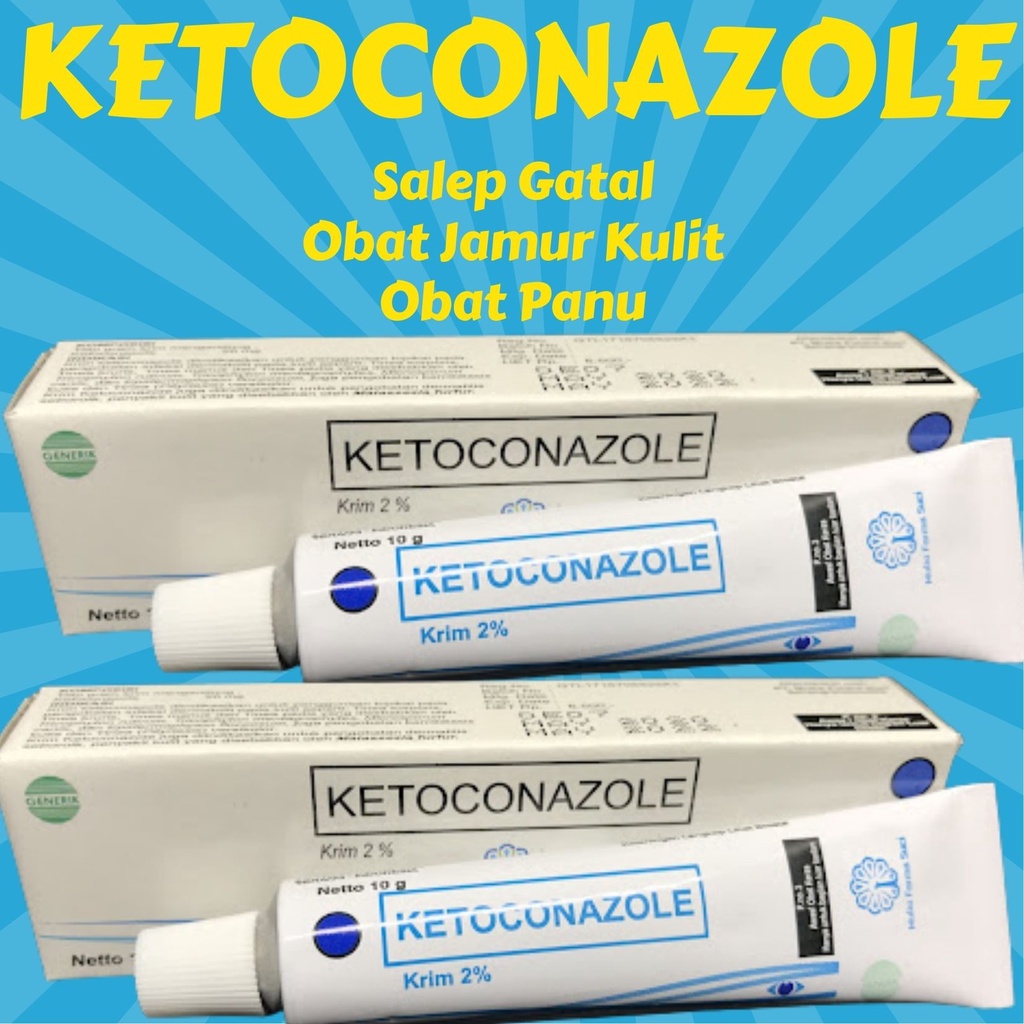 Jual Ketoconazole Krim Salep Gatal Anak Merah Ruam Biang Keringet Salep Panu Salep Jamur Obat ...