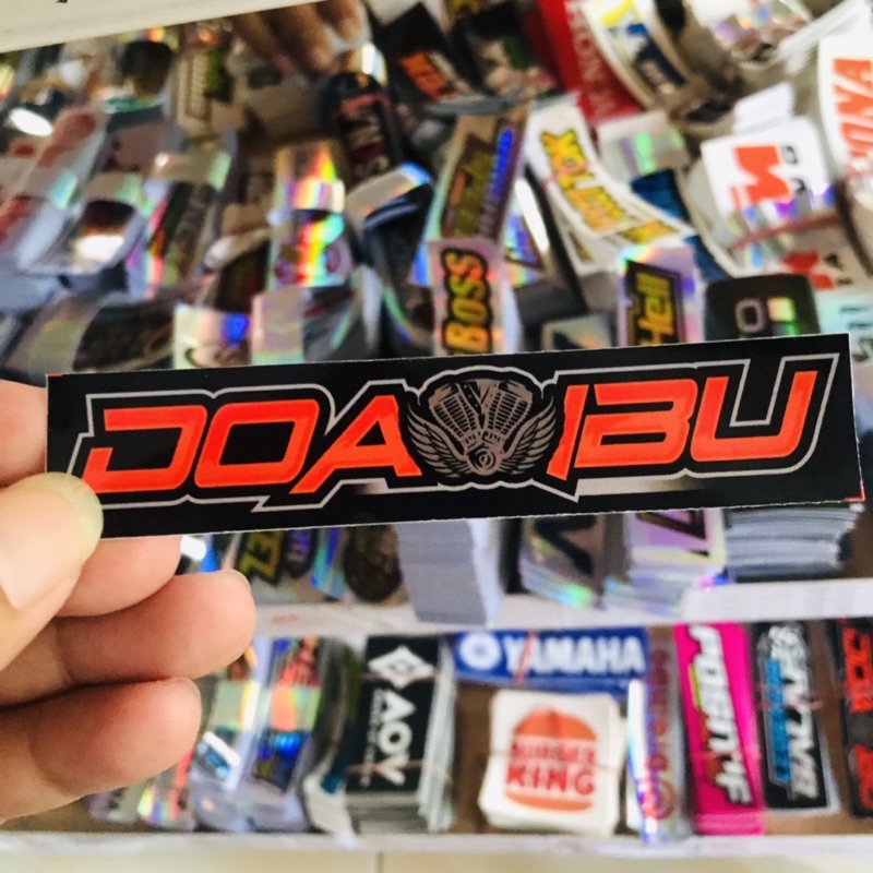 Jual Stiker Motor Racing Herex Vynil Anti Air Doa Ibu | Shopee Indonesia