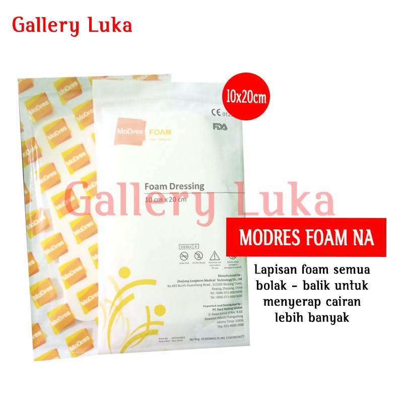 Jual Modres Foam Dressing Non Adhesive 10X20 | Shopee Indonesia