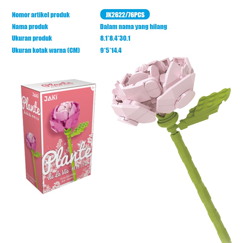 Jual LOZTOYS Flower Bunga Block Mainan Rakitan Balok Bangunan Buket ...