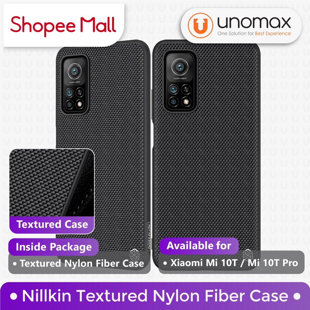 Jual Case Xiaomi Mi 10T / Mi10T Pro Nillkin Textured Nylon Fiber Casing ...