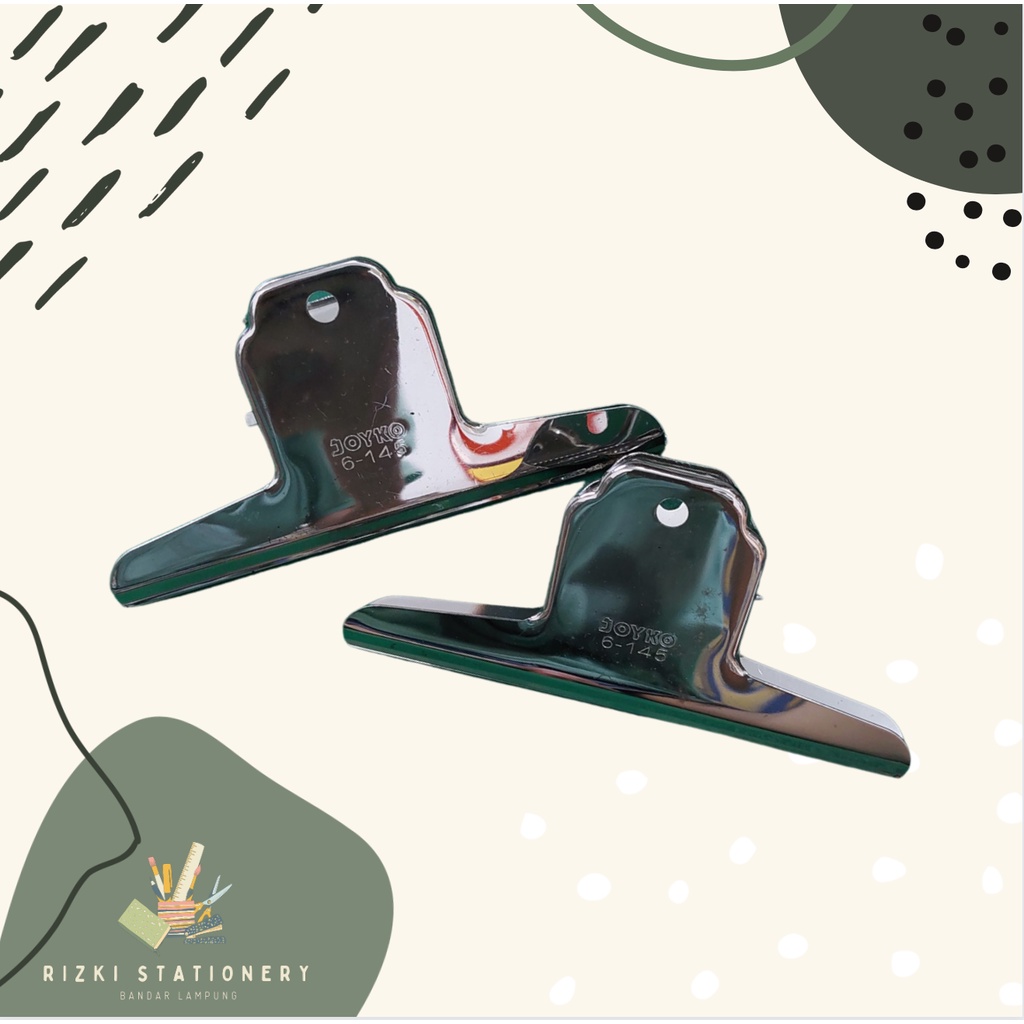 Jual Bulldog Clip Joyko 6-145 / Penjepit Kertas Besar | Shopee Indonesia