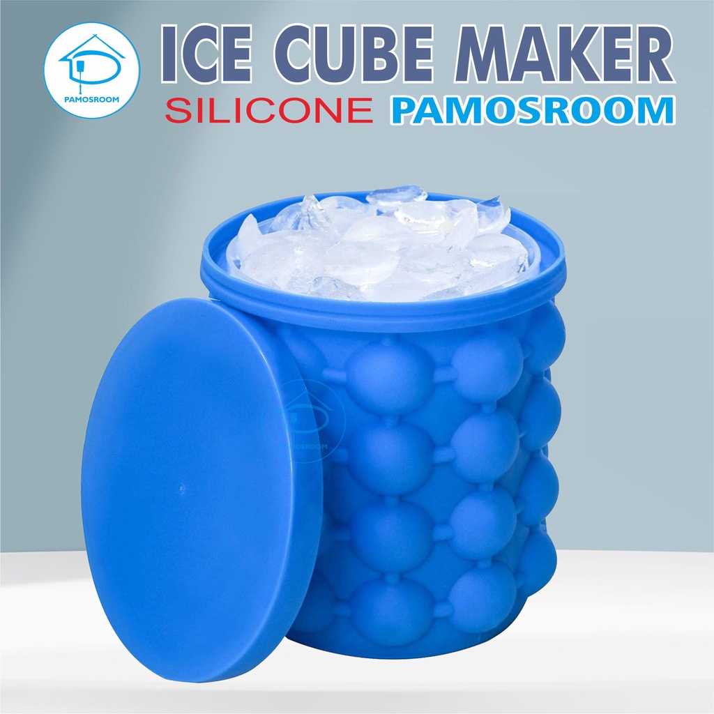 Jual Pamosroom Ice Cube Maker Cetakan Es Batu Silicone Pencetak Es Batu ...