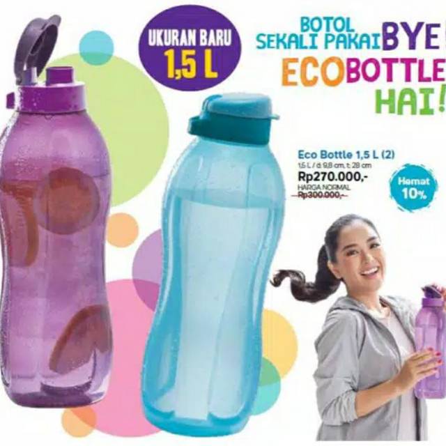 Jual Eco botol 1,5L | Shopee Indonesia