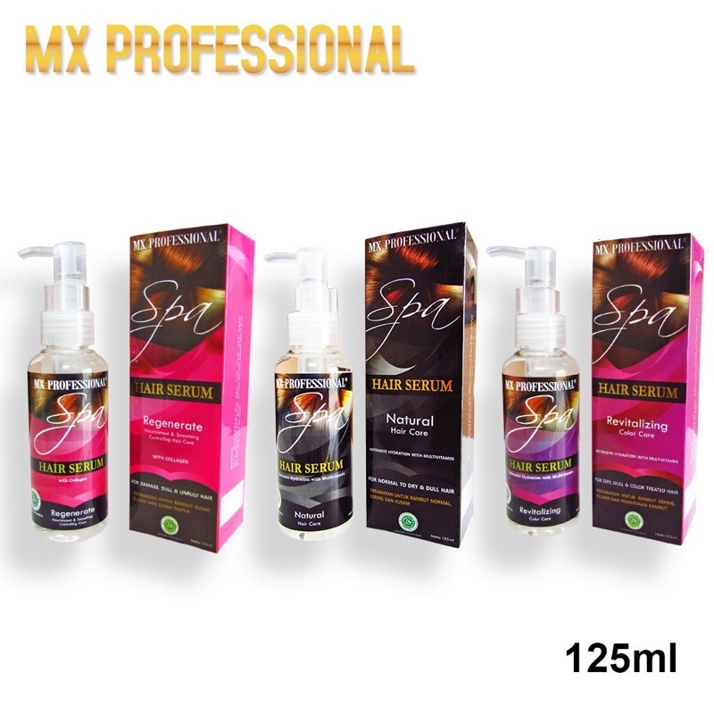 Jual MX Professional Spa Hair Serum 125ml | Shopee Indonesia