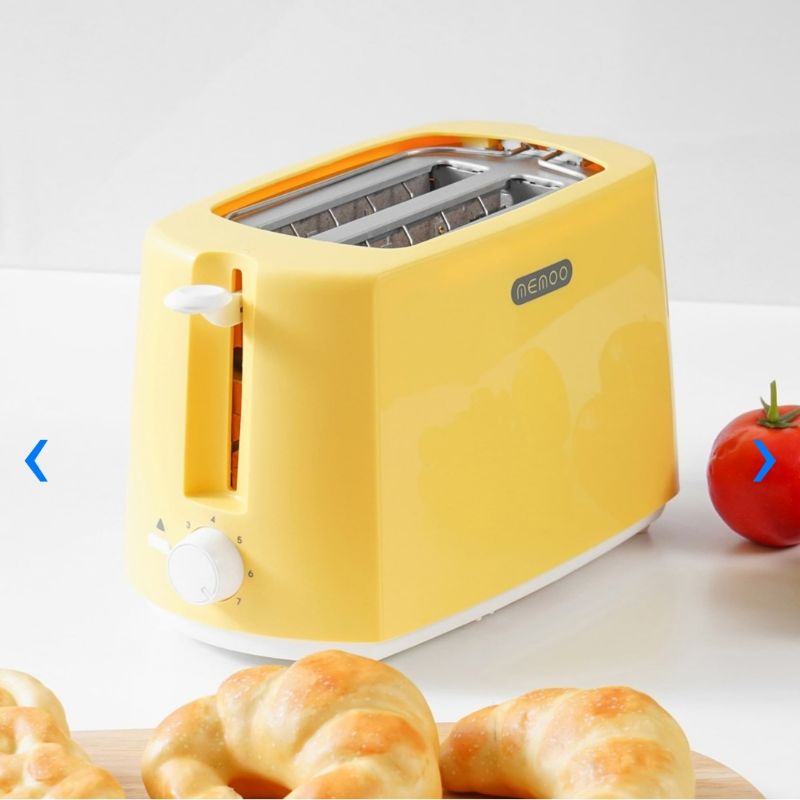 Jual Memoo Toaster 2 Slice 700w - Kuning | Shopee Indonesia