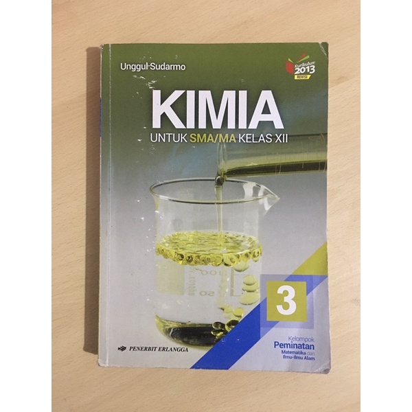 Jual BUKU PAKET KIMIA UNTUK SMA/ MA KELAS XII [Penerbit Erlangga] | Shopee Indonesia