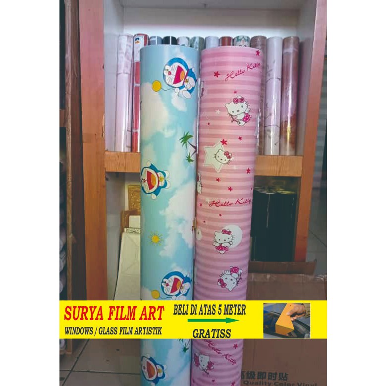 Jual wallpaper dinding hello kitty | Shopee Indonesia