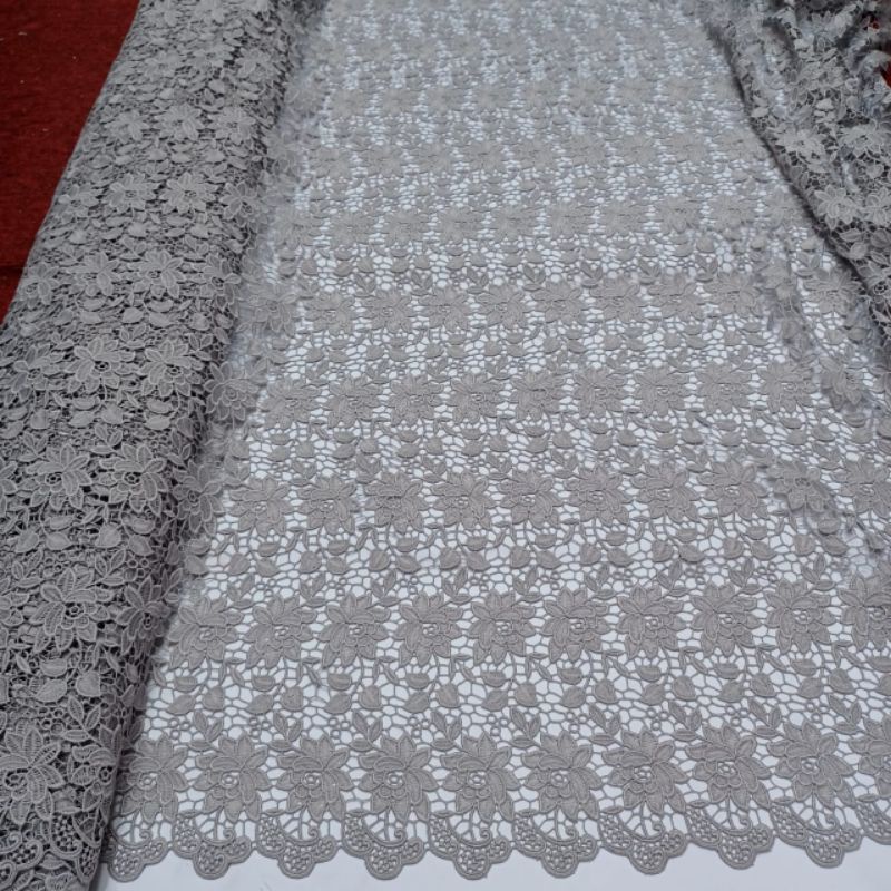 Jual Brokat Prada OKKI Premium / Kain brokat Prada LIMITID edition ...