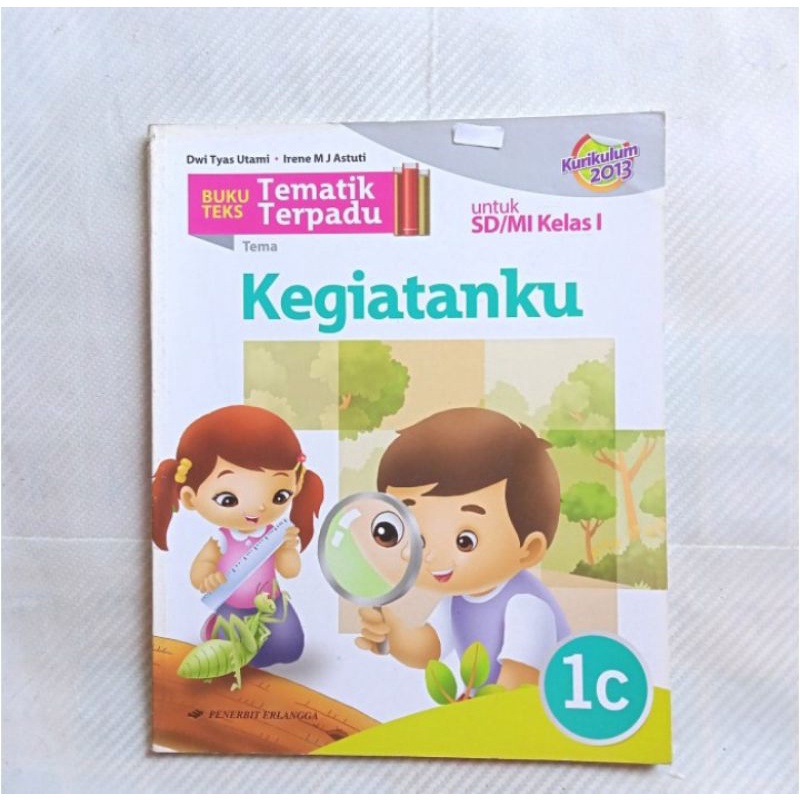 Jual Buku Teks Tematik Kegiatanku Kelas 1 Sd Shopee Indonesia