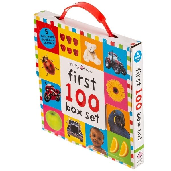 Jual Priddy Books - Box Set 5 Paper Back: First 100 Words; First 100 ...