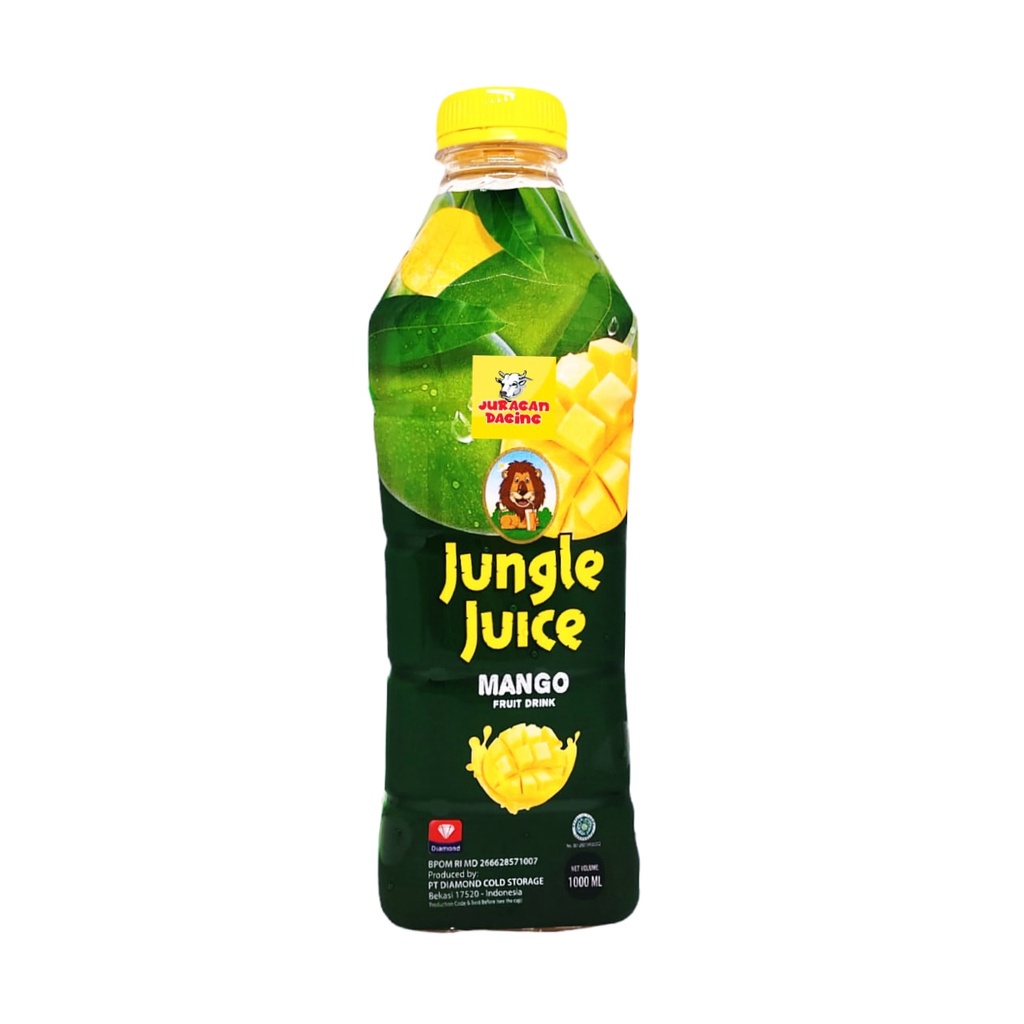Jual Diamond Jungle Juice Mango Minuman Buah Mangga 1L | Shopee Indonesia