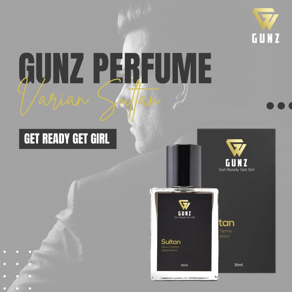 Jual Gunz Perfume - Sultan | Parfum Pria Sultan | Shopee Indonesia