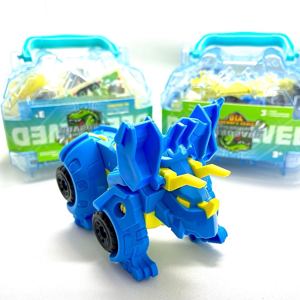 Jual MAINAN RAKIT MOBIL ROBOT TRANSFORMERS DINO DINOSAURUS MOBIL ...