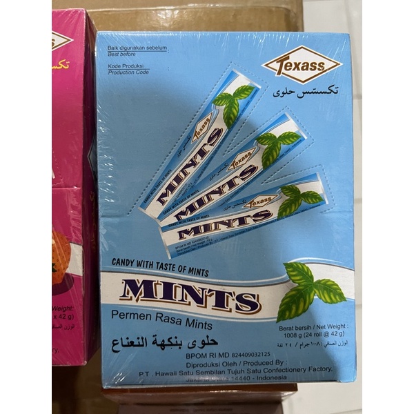 Jual Permen Texass / Texas Permen 1008gr Box | Shopee Indonesia