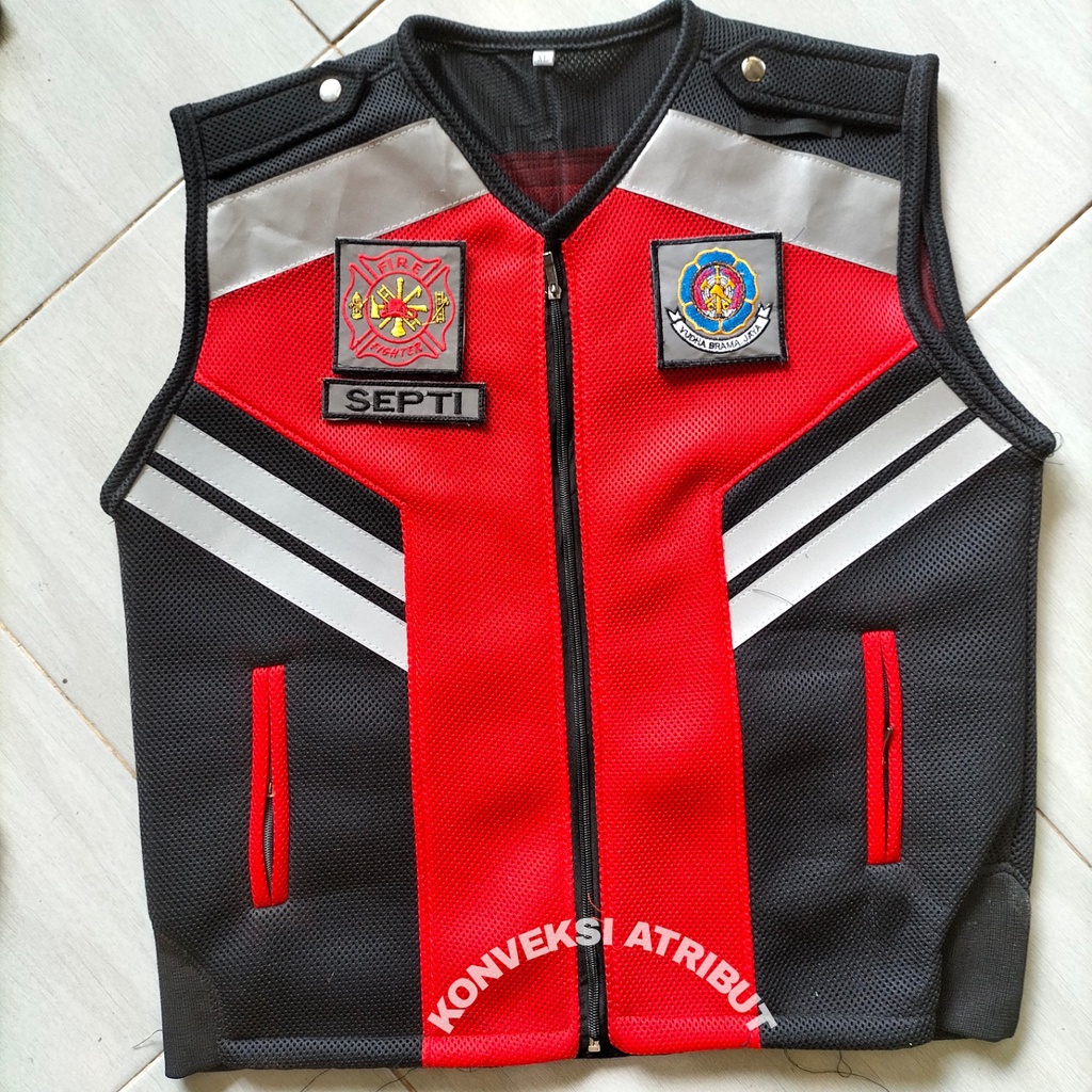 Jual Rompi damkar tebal / rompi pemadam kebakaran | Shopee Indonesia