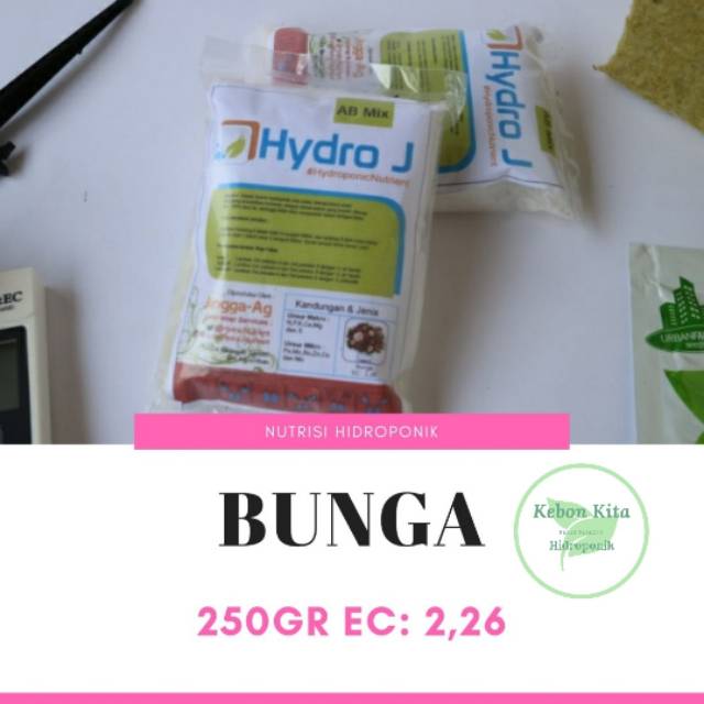 Jual Nutrisi Hidroponik AB Mix Bunga 250 gr | Shopee Indonesia