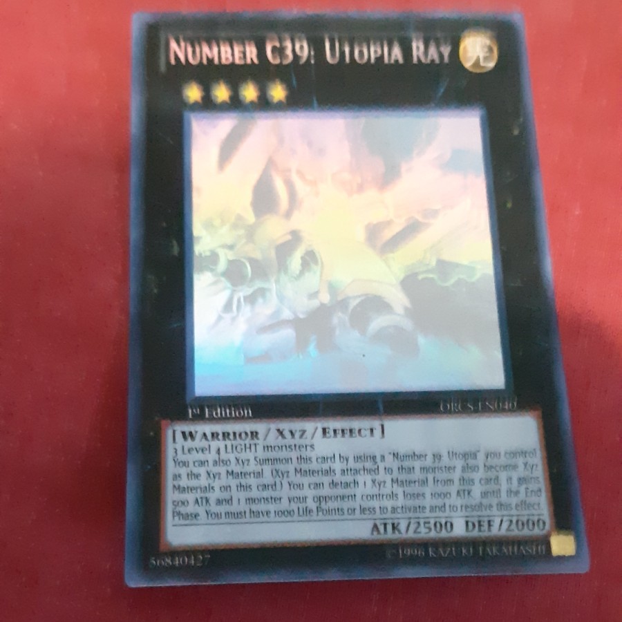 Jual Number C39: Utopia Ray - ORCS-EN040 - Ghost Rare 1st Edition | Shopee Indonesia
