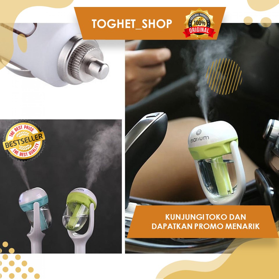 Jual Humidifier Aromatherapy Portable Alat Kelembaban Alami Di Mobil ...