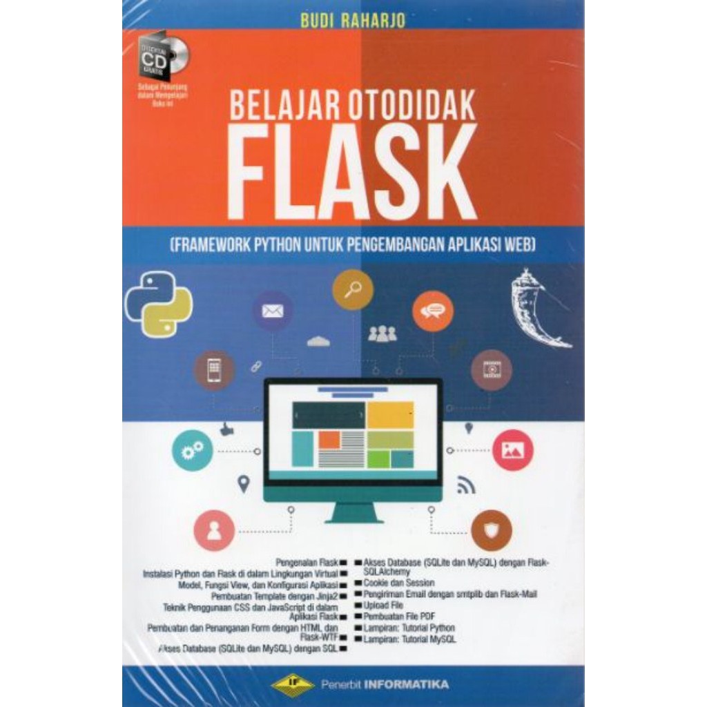 Jual Belajar Otodidak Flask Framework Python untuk pengembangan ...