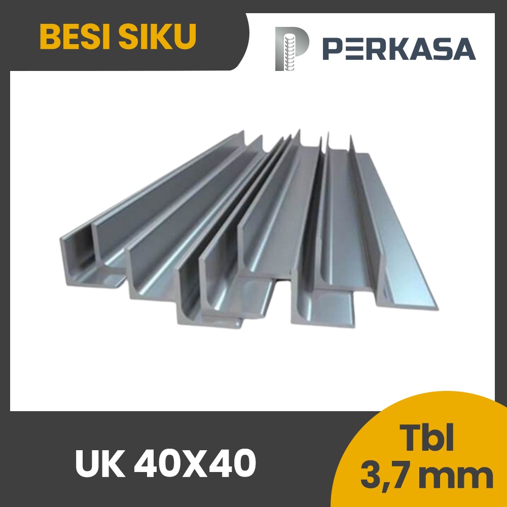 Jual Besi Siku 40x40 Full tbl 3,7 mm | Shopee Indonesia