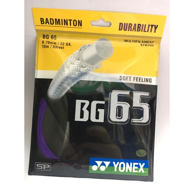 Jual Senar Badminton Yonex BG 65 BG65 | Shopee Indonesia