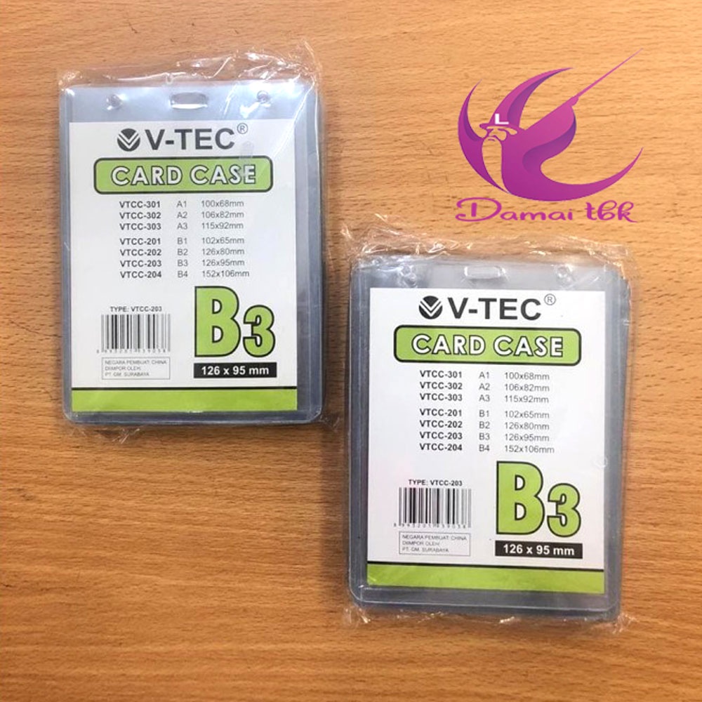 Jual Plastik ID Card B3 / Card Case B3 / Plastik Panitia 1Pak Isi 20 ...