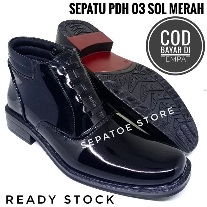 Jual SEPATU PDH TNI SEPATU PDH POLRI SEPATU PDH PRIA SEPATU PDH ...