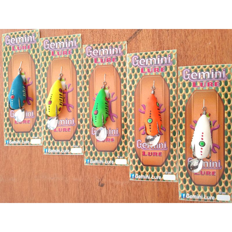Jual SOFTFROG CURUT GEMINI LURE 4,7 CM ACTION TENGGELAM | Shopee Indonesia