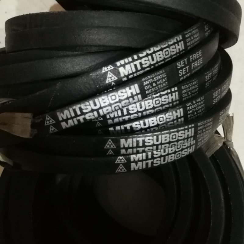Jual MITSUBOSHI B69 MBI vbelt fanbelt B 69 tali kipas V-BELT mesin MBI ...