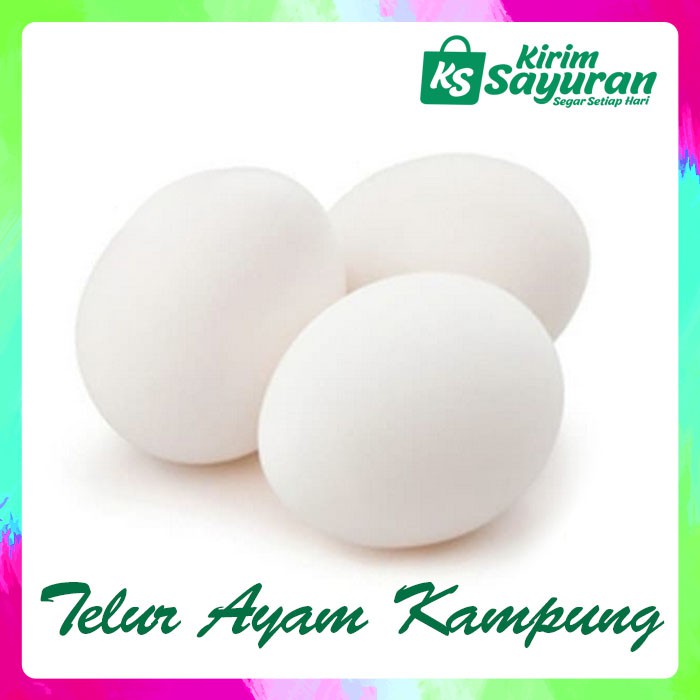 Jual TELUR AYAM KAMPUNG ASLI / FRESH ( 1 butir) | Shopee Indonesia